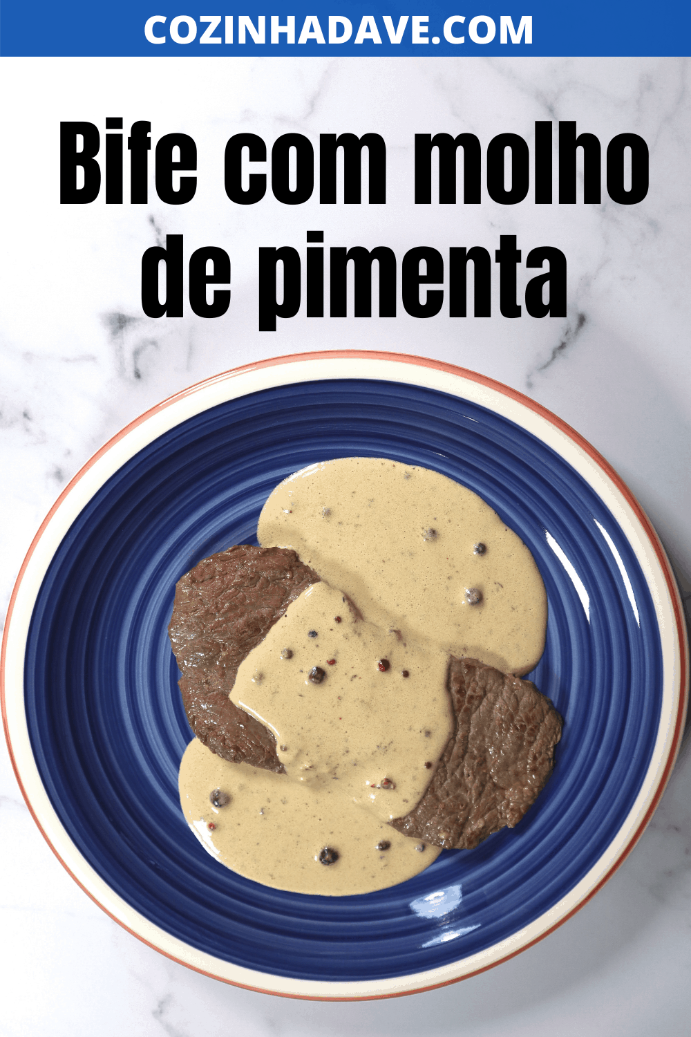 Bife com molho de Pimenta